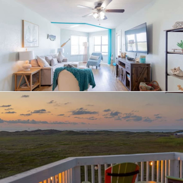 ⭐⭐⭐⭐⭐ Beautiful Ocean Views + Huge Deck + Heated Pool + Hot Tub + Boardwalk - Corpus Christi, TX
