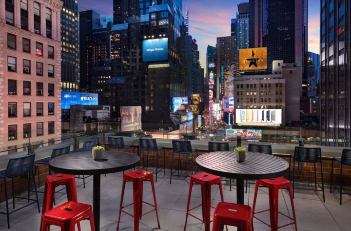 Broadway Block | Rooftop Bar Views. Dining On-site - New York