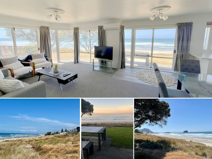 3 Bedroom Beachfront Retreat - Mount Maunganui