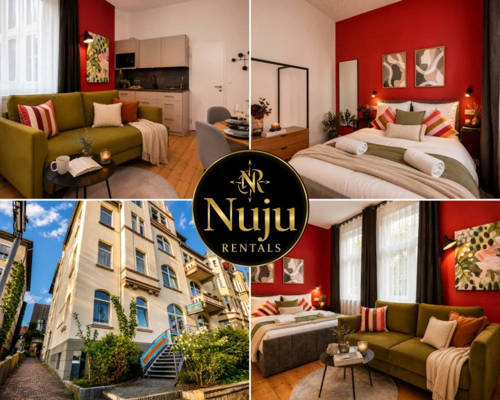 Nuju Rentals | 4 Gäste | 2 Betten & Schlafsofa - Bielefeld