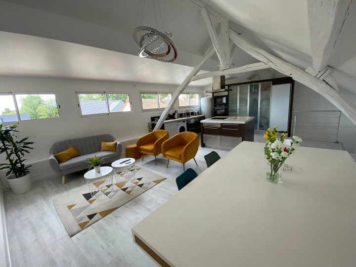 "Le Charpenté" - Grand Duplex - 3 Chambres - 3 Sdb - Montmorency