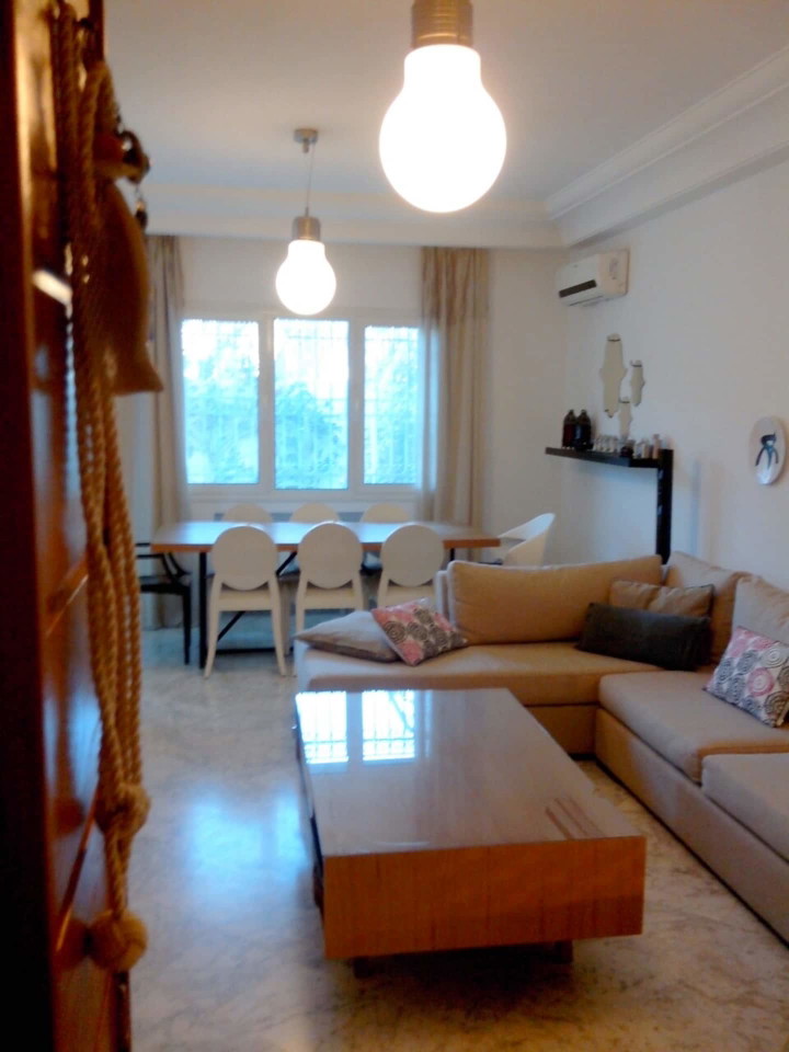 Modern & Charming Garden Apartment In La Marsa - La Marsa