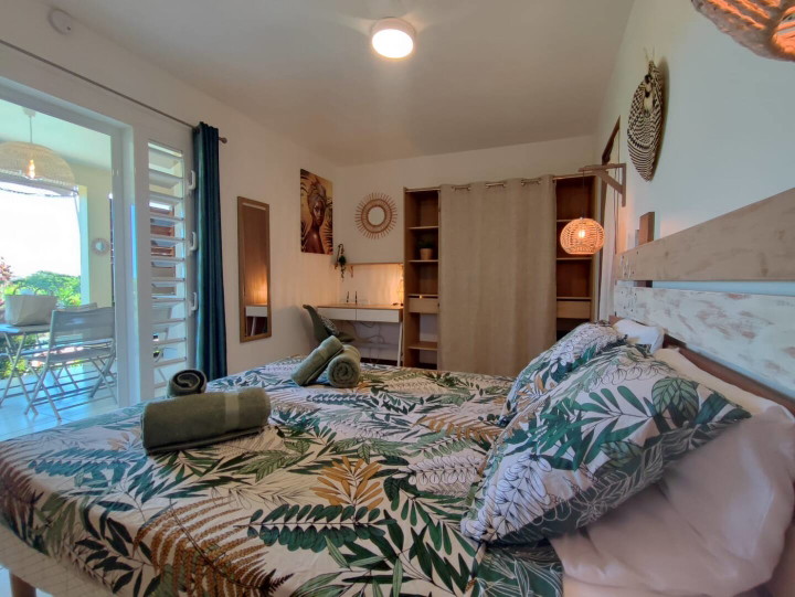 Studio Hibiscus - Clim, Piscine & Mer 200m - Guadeloupe