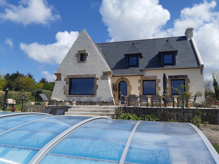 Villa Romayann - Piscine Et Vue Panoramique - Perros-Guirec