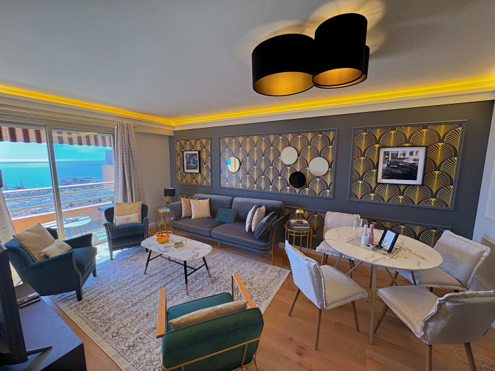 Luxury Monte Carlo- Seaview + Champagne & Ac - Mônaco
