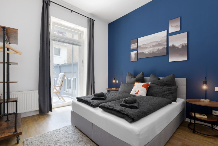 Famos Apartments @ Casa Di Nero | Zentral | Balkon - Wiesbaden