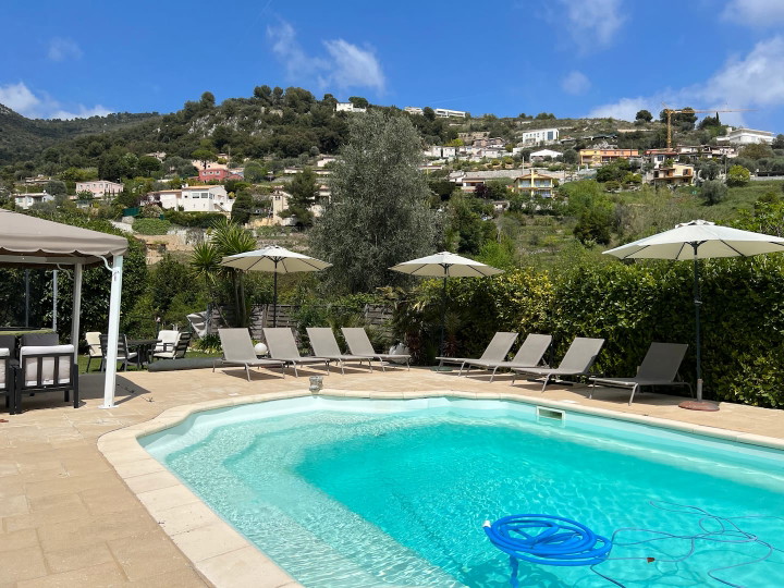 Detached Villa With Heated Pool And Panoramic View, Sleeps 12 - Saint-Jean-Cap-Ferrat