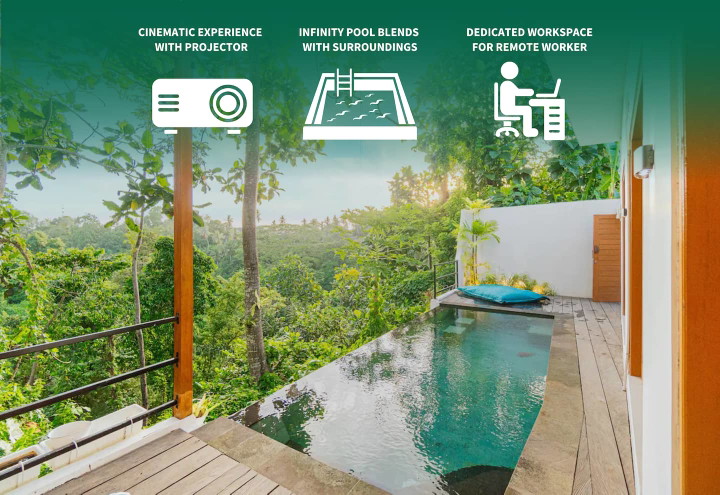 Détendez-vous Dans La Jungle De Tabanan Avec Piscine à Débordement - Tabanan
