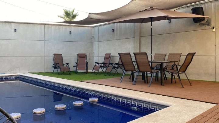 Casa En Teques Rooftop Con Vista Y Piscina Para 15 - Tequesquitengo