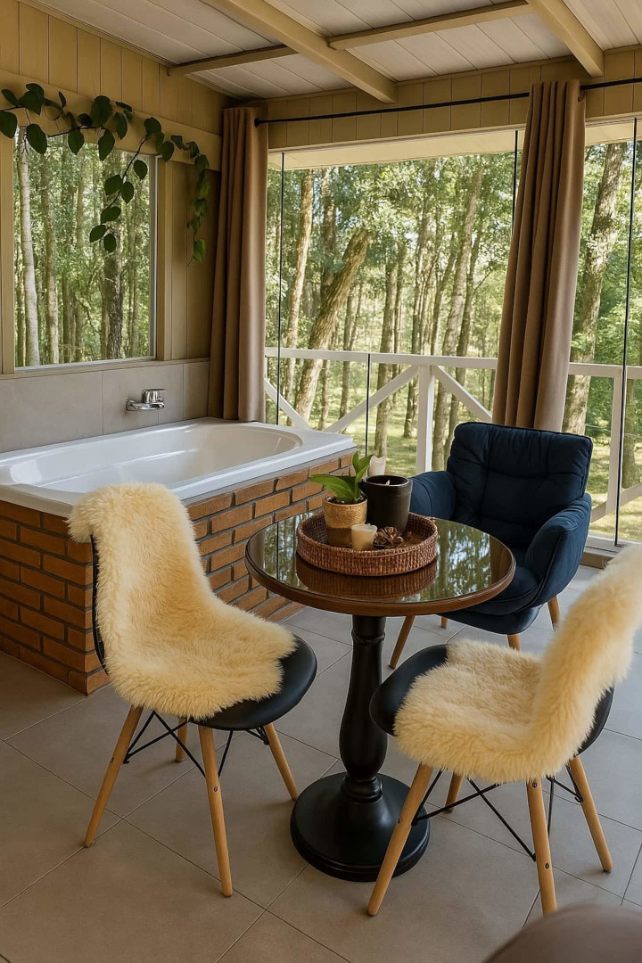 Cabana Bella Vista Com Banheira Relaxante - Campo Alegre