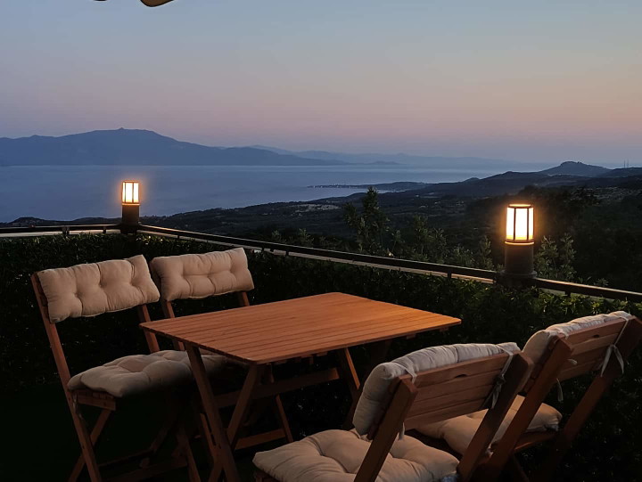 Stone House Experience Terrace, Sea Midilli Views - Behram