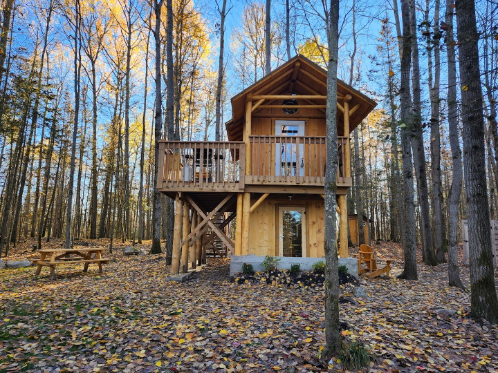The Rustic Treehouse Hideaway - North Bay