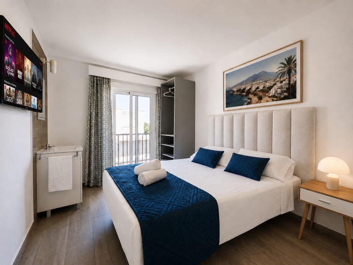 Hotel Serramar Double Room With Shared Bathroom - Benalmádena