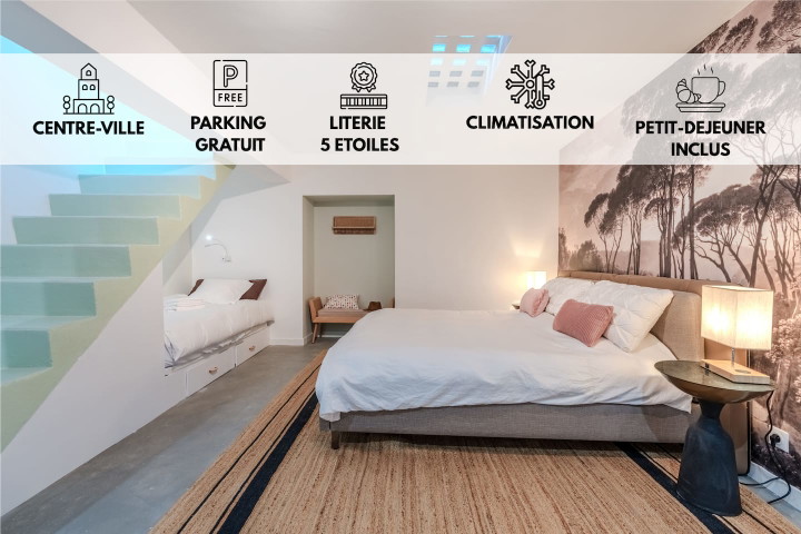 Suite Dans Un Loft Cosy En Cœur De Ville - Villeneuve-sur-Lot