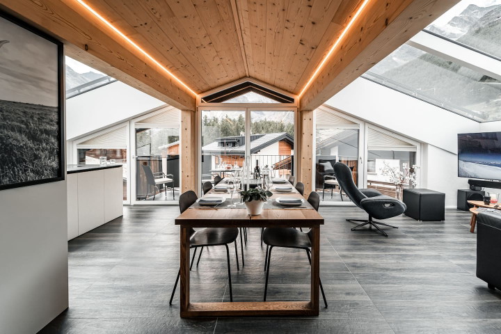 Dachwohnung "Dom" - Saas Grund