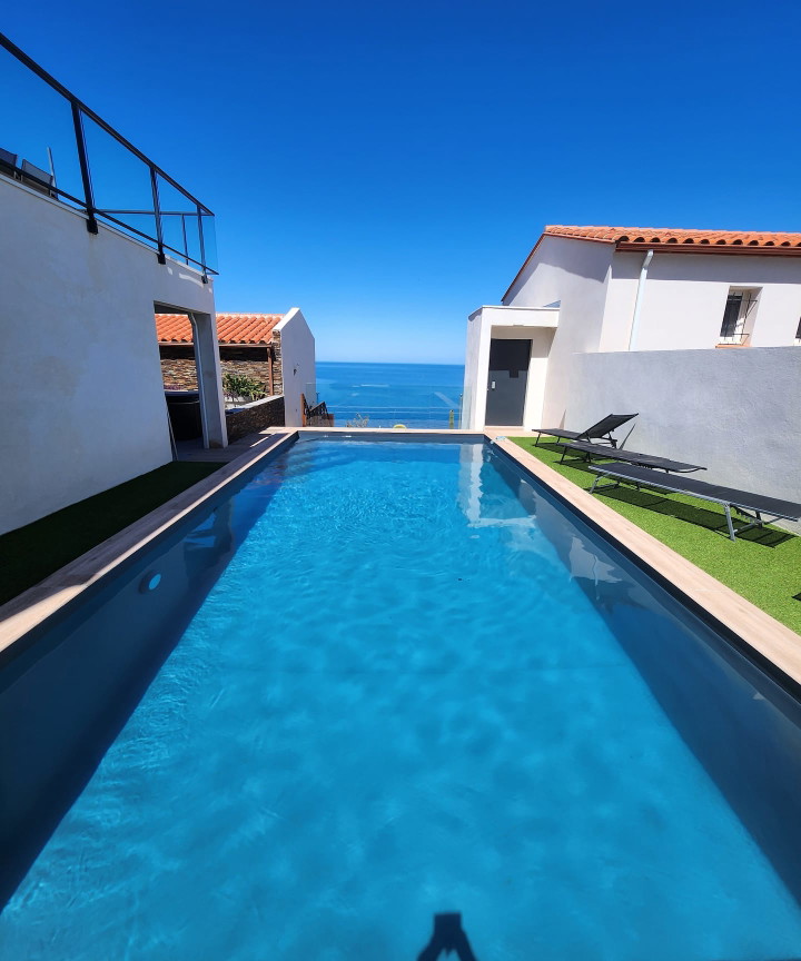 Villa Vue Mer Piscine & Spa Privés. - Banyuls-sur-Mer