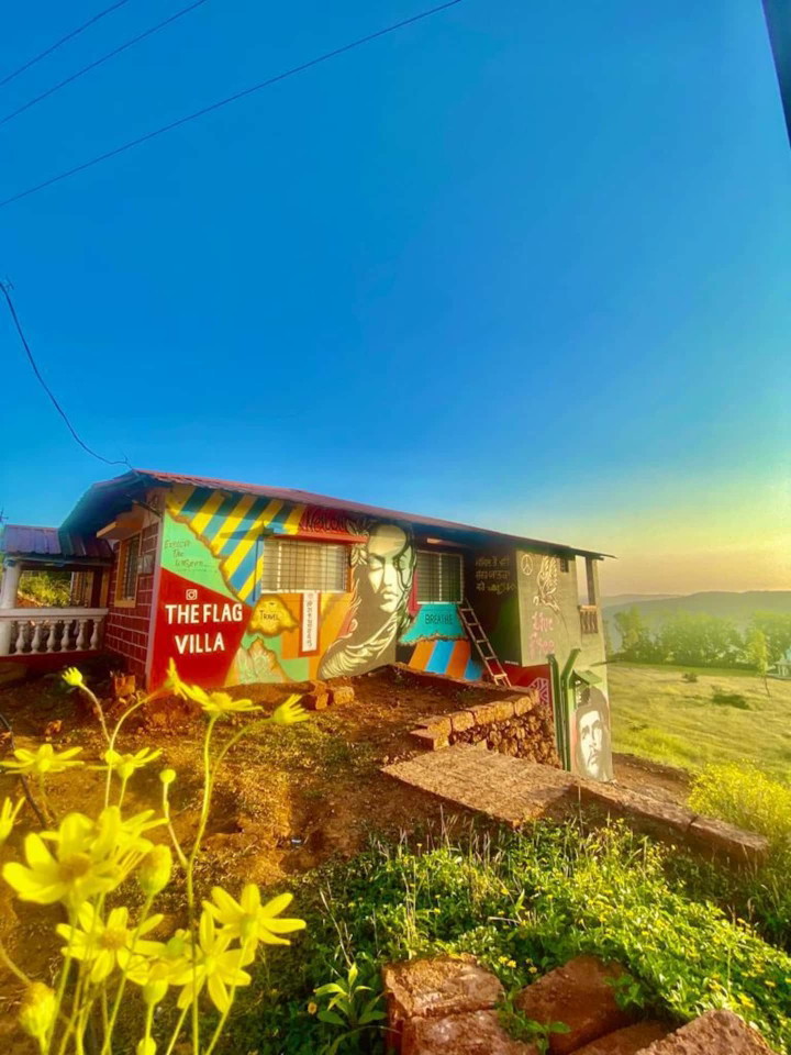 Flag Villa Cozy Stay Near Kaas Plateau -