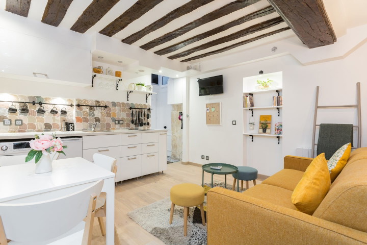 Vintage Flat On Ground Floor: Montorgueil, Louvre - Montrouge