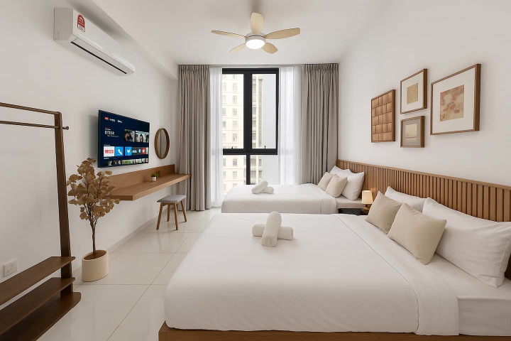 Klcc 4pax + Infinity Pool Klcc/trx + Wifi 300mbps - Kuala Lumpur