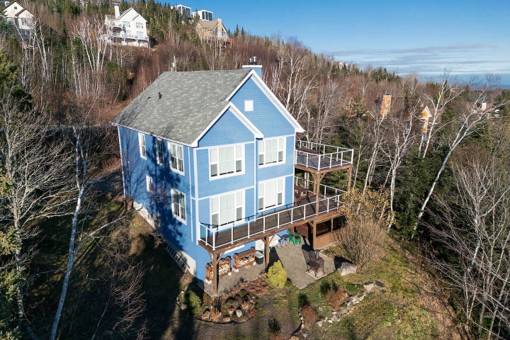 Spa & Mountain View | Condo Lapaix-ski - Le Massif de Charlevoix