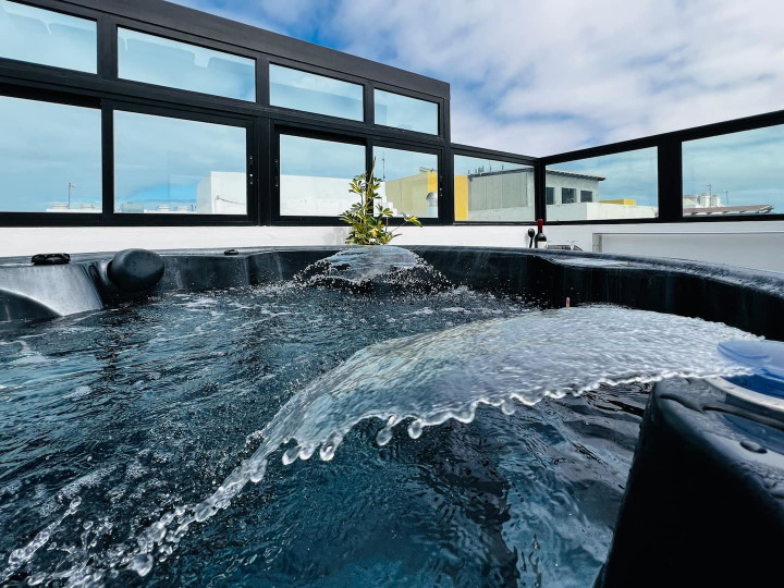 Atlantic Green 4, Terraza, Spa Y Solarium - El Cotillo