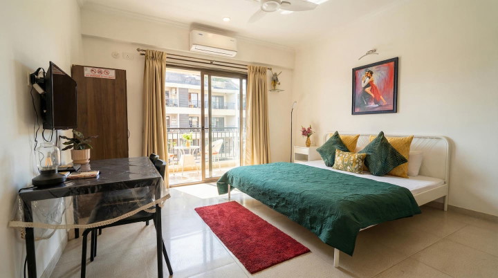 Faodail 29 | Podium Garden-view Studio In Baga - Goa