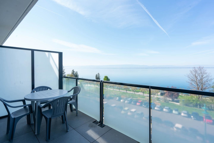 "Living Leman" T3 De Standing Avec Vue Lac,garage - Évian-les-Bains