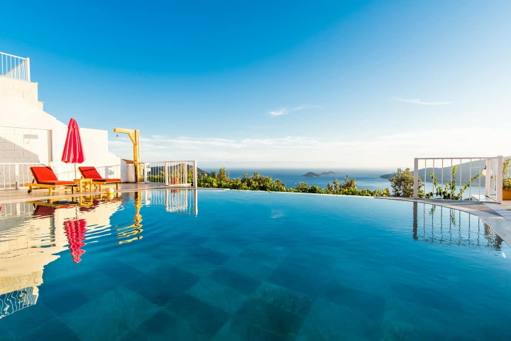 Sea View Villa With Unseen Pool Area, Jacuzzi - Türkei