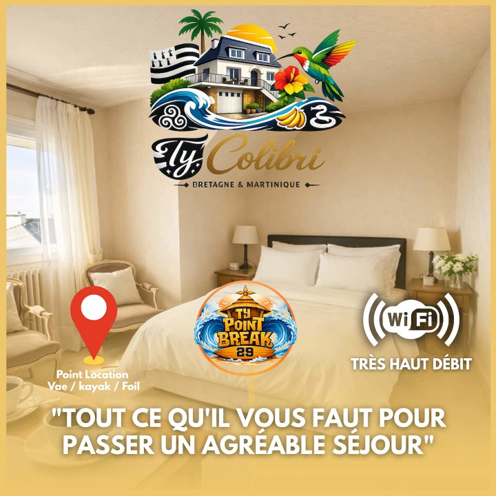 Ty Colibri à 300 Mètres De La Mer Et Du Gr34 - Concarneau