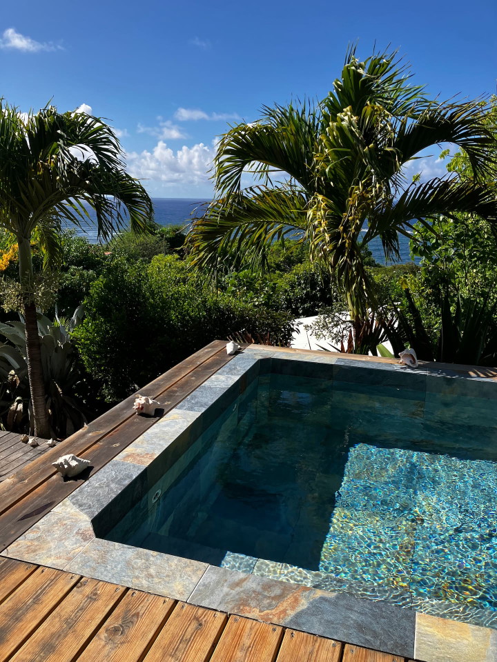 Kaz A Math,  Bungalow Avec Piscine Vue Mer - Guadeloupe