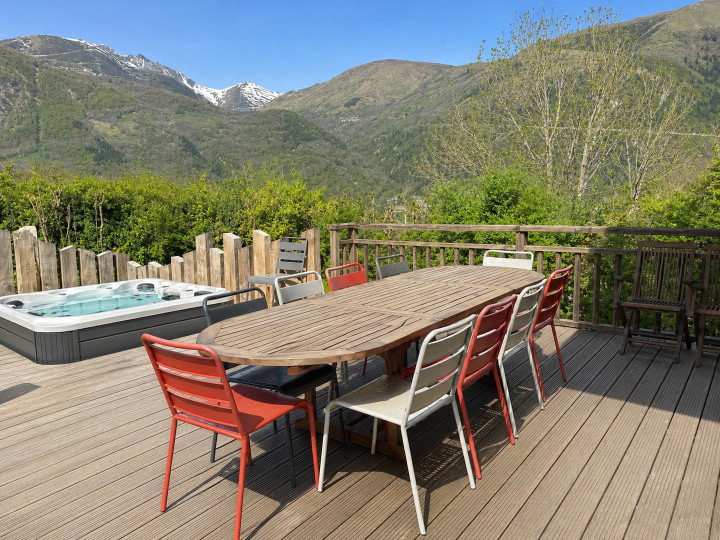 4* House/chalet With Jacuzzi, La Sérénité De Sailhan - Saint-Lary-Soulan