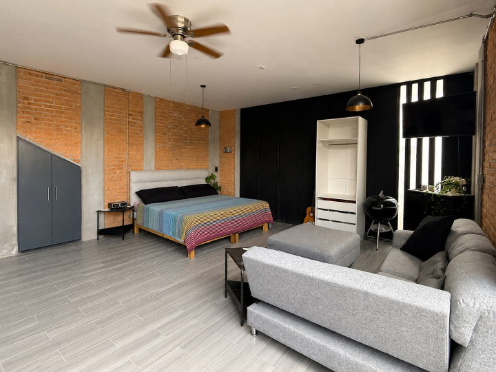Exclusivo Loft Tipo Industrial, Zona Muy Tranquila - Aguascalientes