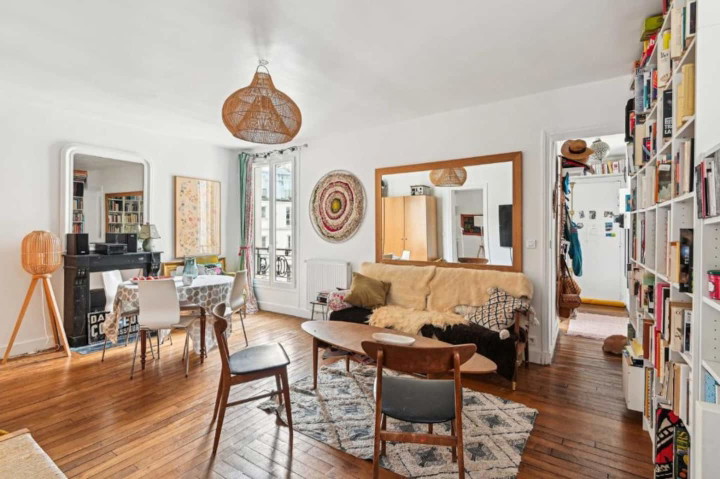 Famille/amis 3 Chambres Balcon Fleuri Canal-st Martin - Paris 19e Arrondissement