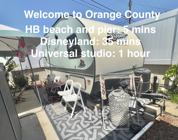 Rv Life- Camping*hot Tub*bbq* 5 Mins To The Beach - Huntington Beach, CA
