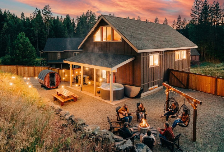 Arcade, Jacuzzi, Sauna, Brasero, Lit King Size Et Ev - Roslyn