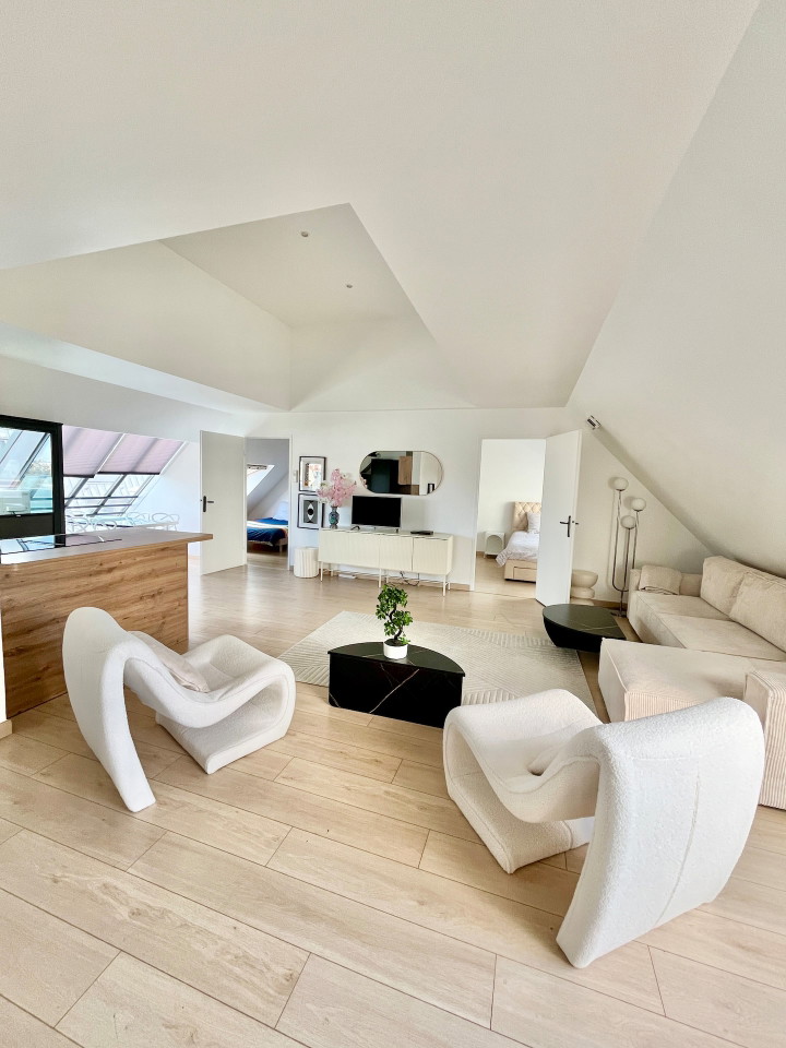 Penthouse 90m²+terrace+parking 10m' Paris Center - Vincennes