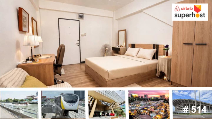 5flr#1 |Longstayrealbkk| Foodie | Speedboat Access - Thailand
