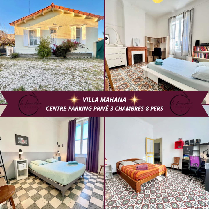 Villa Mahana - Jardin | Centre | 8 P | 3 Chambres - Istres