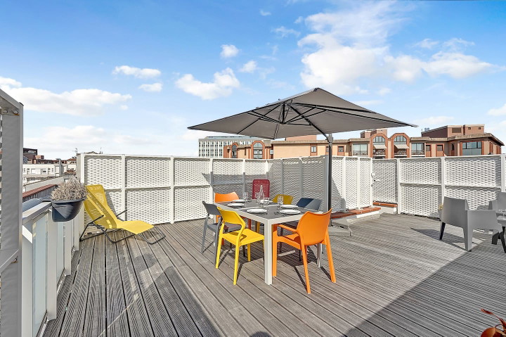 Le Patio Guilhemery - Bel Appartement Sur Le Toit - Toulouse