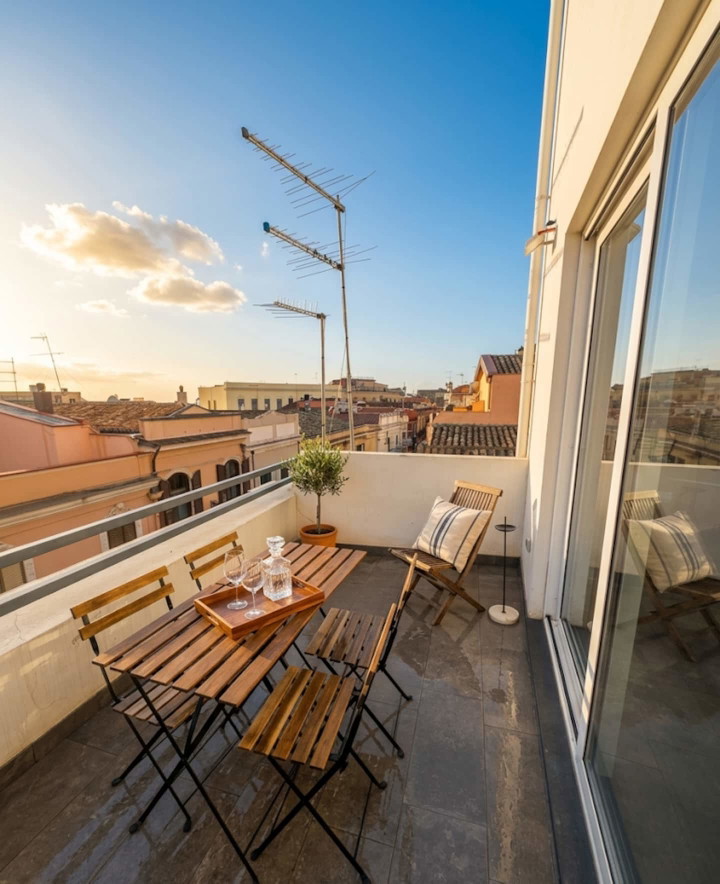 Attico Con 2 Terrazze In Centro Storico 3 Suites - Cagliari
