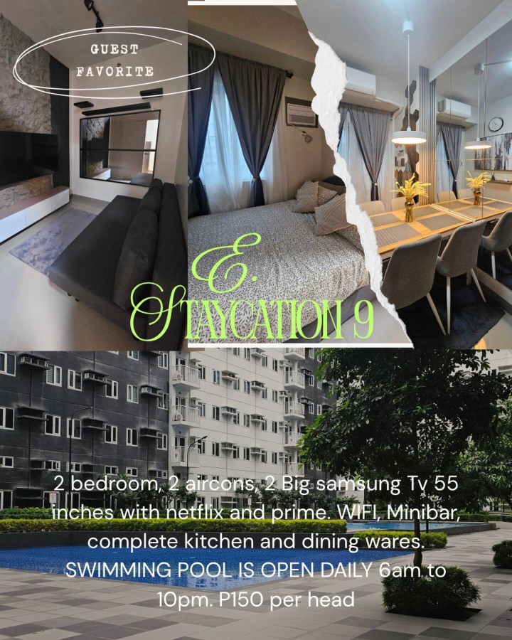 New Comfy 2 Bedrm W/ Balcony, Charm Residences 9th - Antipolo