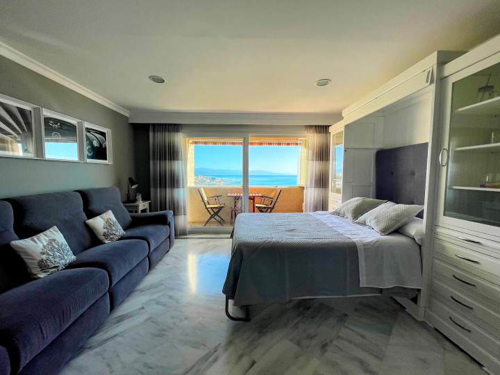 Stylish Studio With Breathtaking Sea Views/coloso - Benalmádena