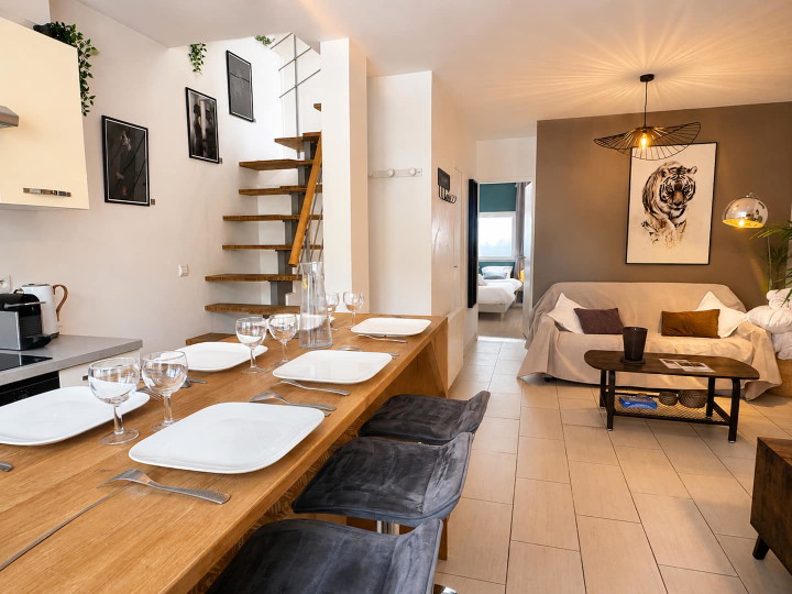L'emeris | Duplex Clim 9 Pers 3 Ch - Paris/disney - Fontenay-sous-Bois