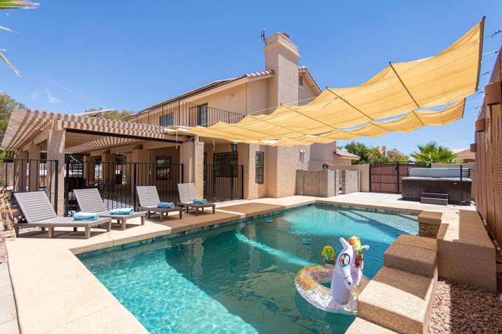 Zukka Majestic Villa/heated Pool +Hot Tub/wifi - Casa Grande, AZ