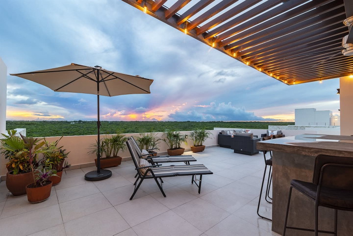 Brand New Modern Jungle+beach Penthouse Condo - Akumal