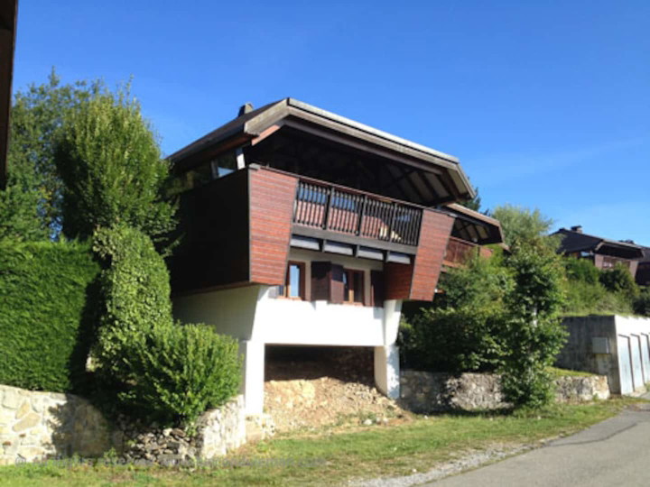 Chalet La Loutre, Vue Unique Sur Le Lac Léman - Bernex