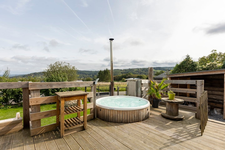 Ardennes,chalet Familial Avec Bain Nordique - Province de Liège