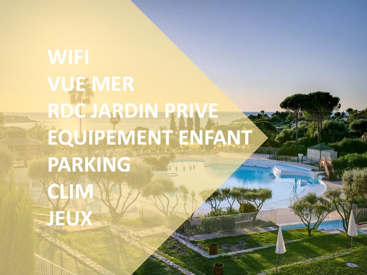 Cap Estérel T3 Vue Mer + Parking - Saint-Raphaël