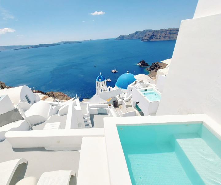 Santorini Blue, Caldera Views, Private Pool - Santorini