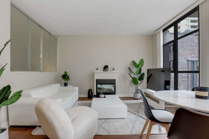 Downtown Van 2br Stay - Balcony And Workspace - Vancouver
